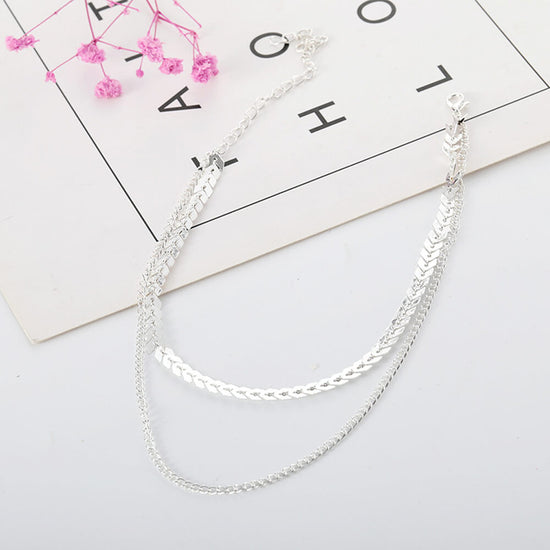 Fishbone Choker Layering Necklace Set – Pineal Vision Jewelry