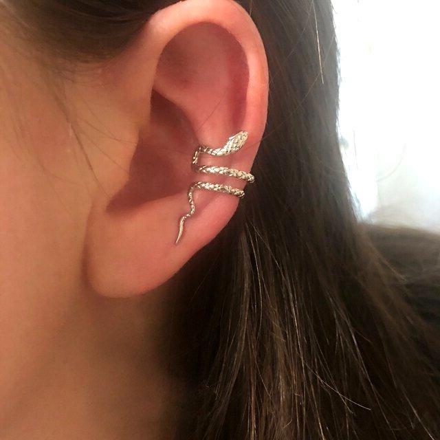 Serpent Ear Cuff – Pineal Vision Jewelry